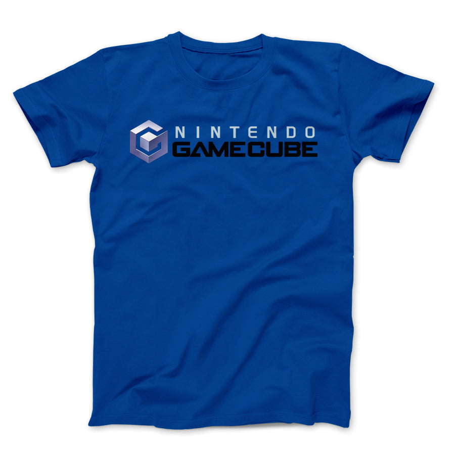 GCN Even Logo on Colors - PixelRetro Video Game T-shirts - GameCube