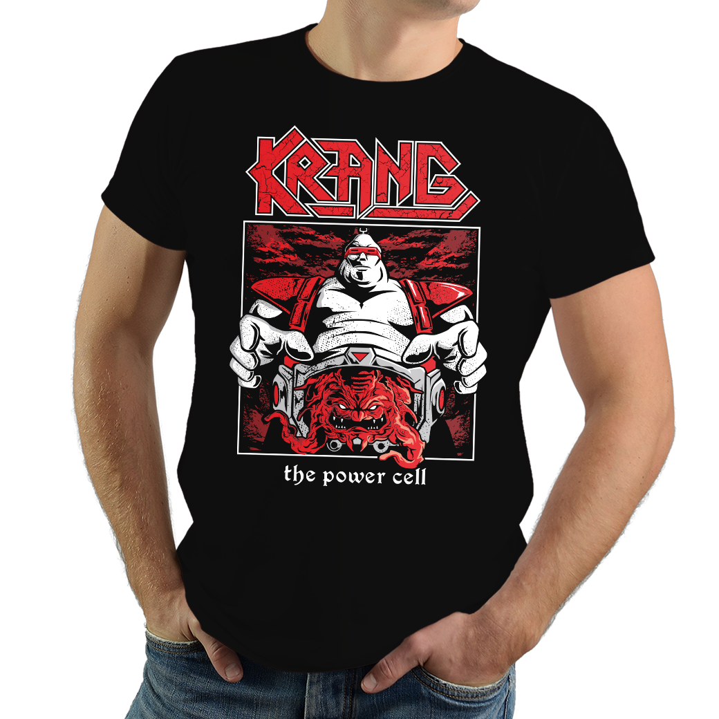 Metal Krang - PixelRetro Video Game T-shirts - TMNT - Ninja Turtle