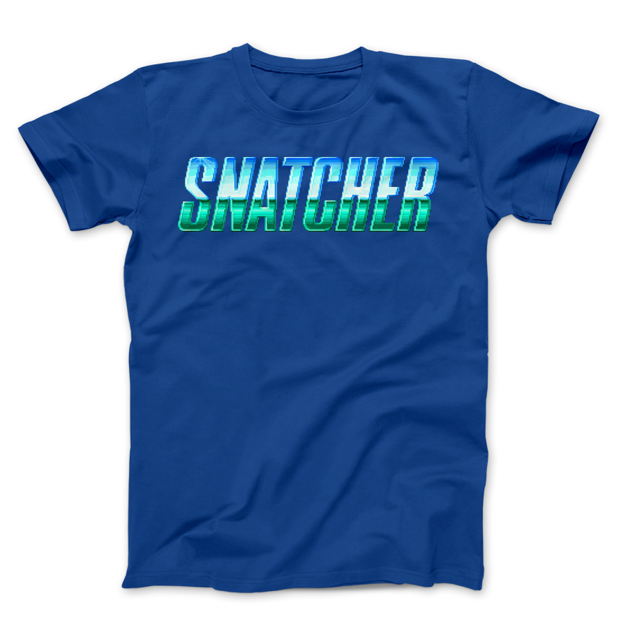 Snatcher - PixelRetro Video Game T-shirts - 16-Bit Title - Sega CD