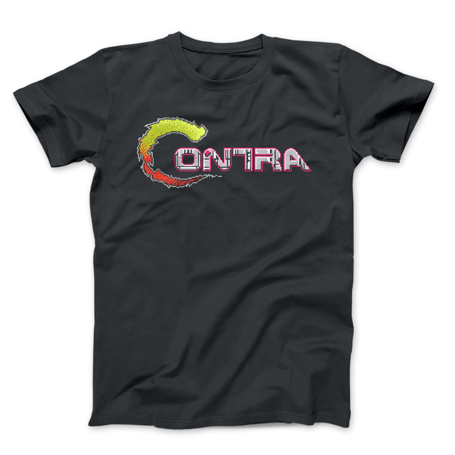 contra code t shirt